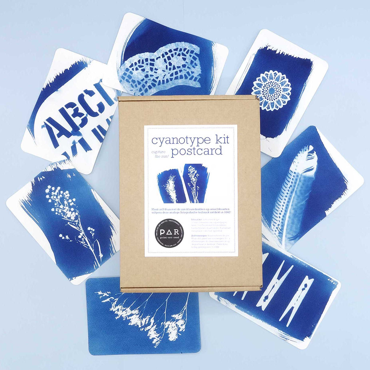 Cyanotype DIY Postcard Kit – Paper Trail Rhinebeck