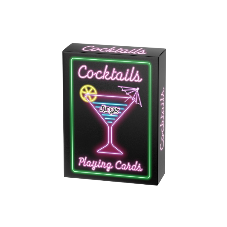 Cocktails Lingo Playing Cards – Paper Trail Rhinebeck