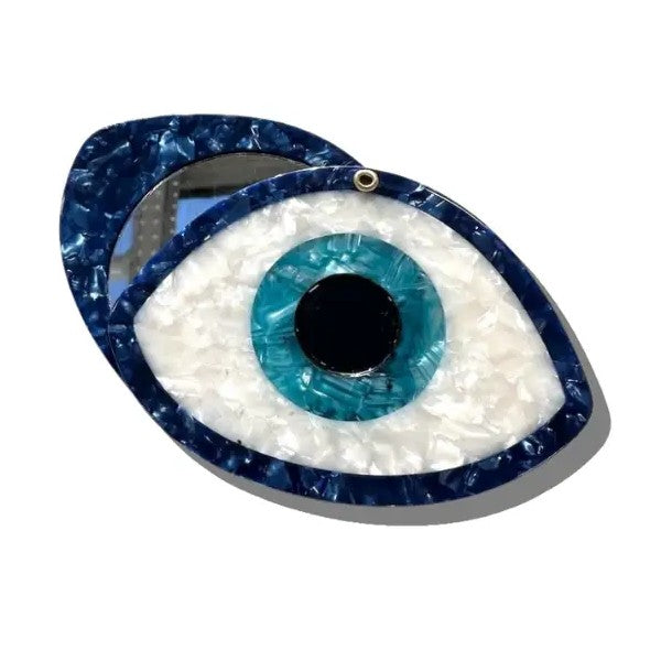 Evil Eye Compact Mirror – Paper Trail Rhinebeck