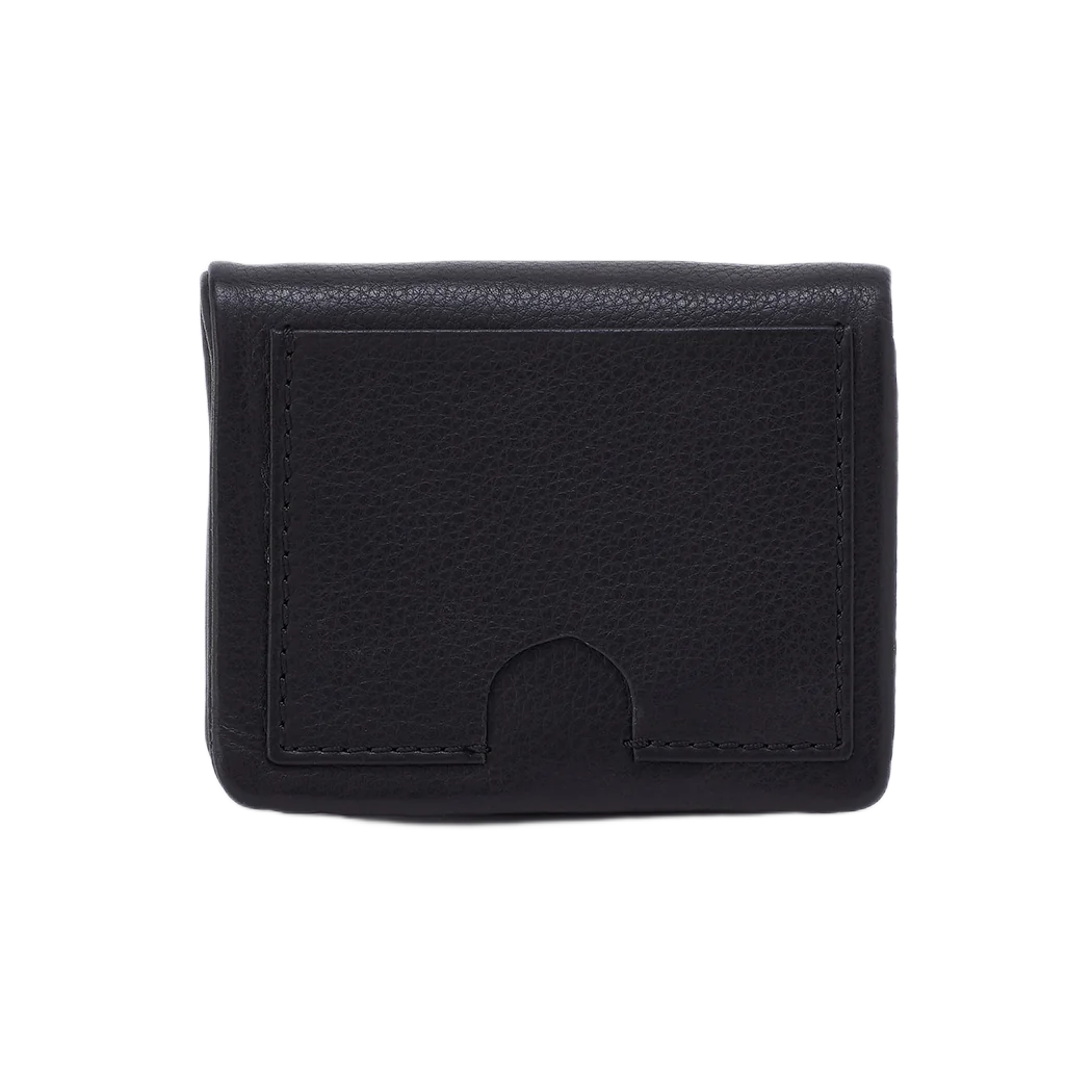 Lumen Mini Whipstitch Wallet - Black – Paper Trail Rhinebeck