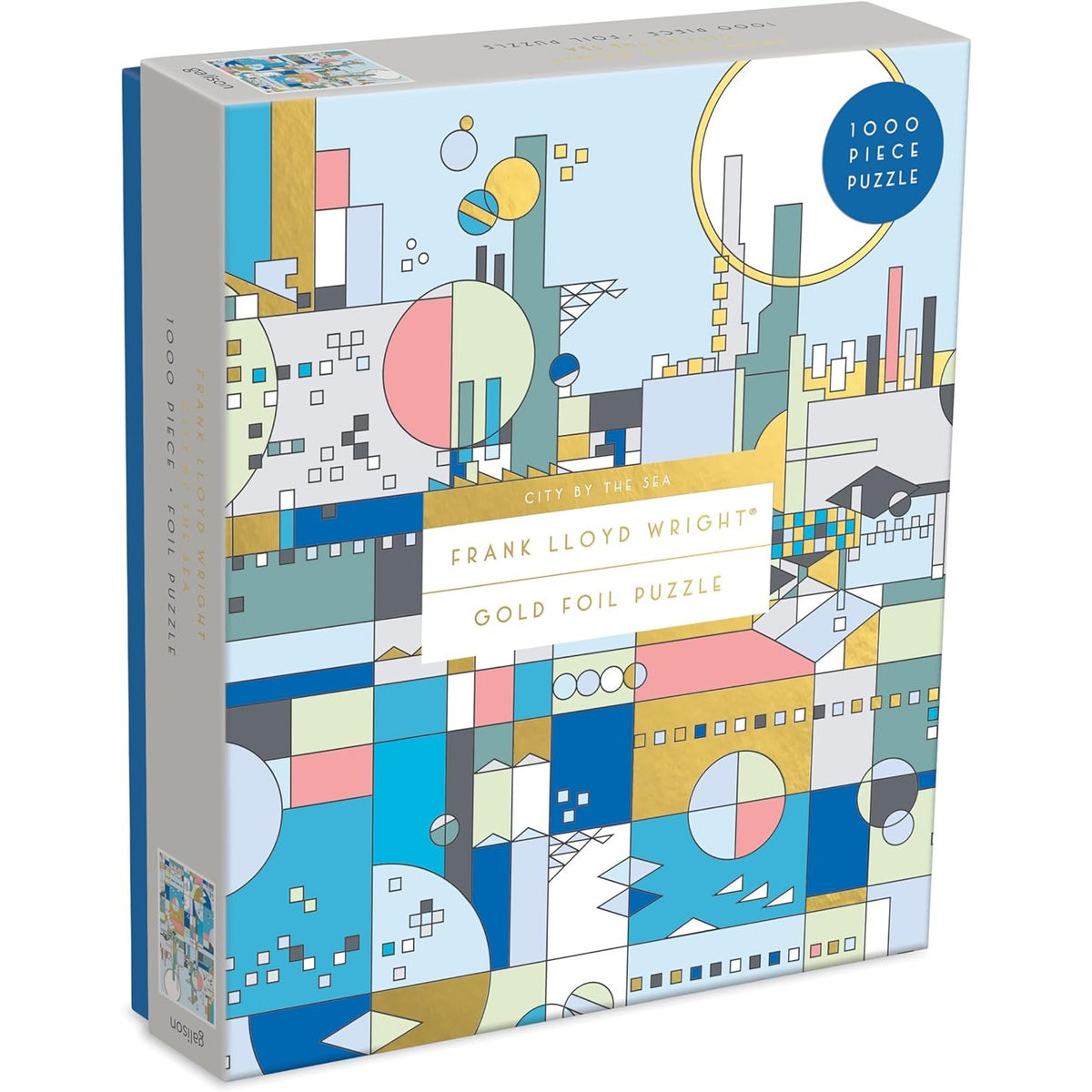 Frank Lloyd Wright City by the Sea Puzzle – Paper Trail Rhinebeck